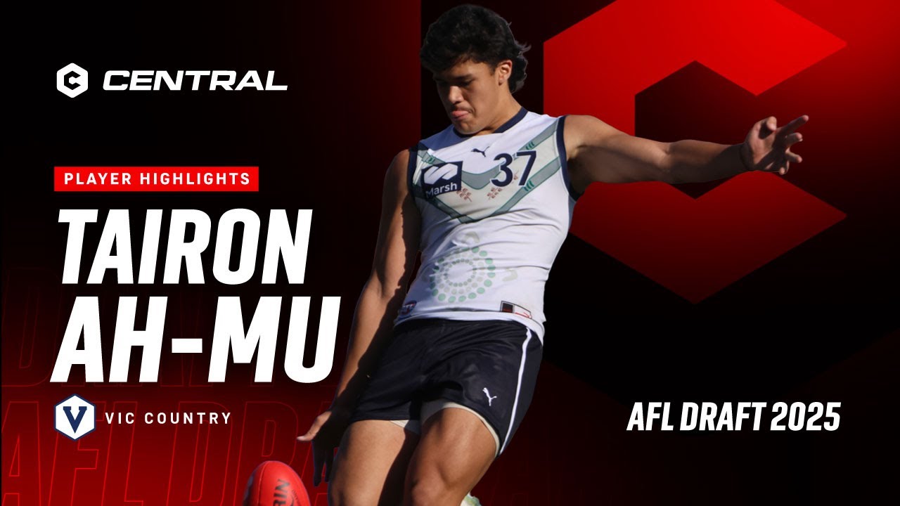2025 AFL Draft: Tairon Ah-Mu Player Highlights - YouTube