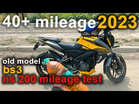 OLD BAJAJ PULSAR NS 200 MILEAGE TEST|| 1 Liter petrol shocking results ...