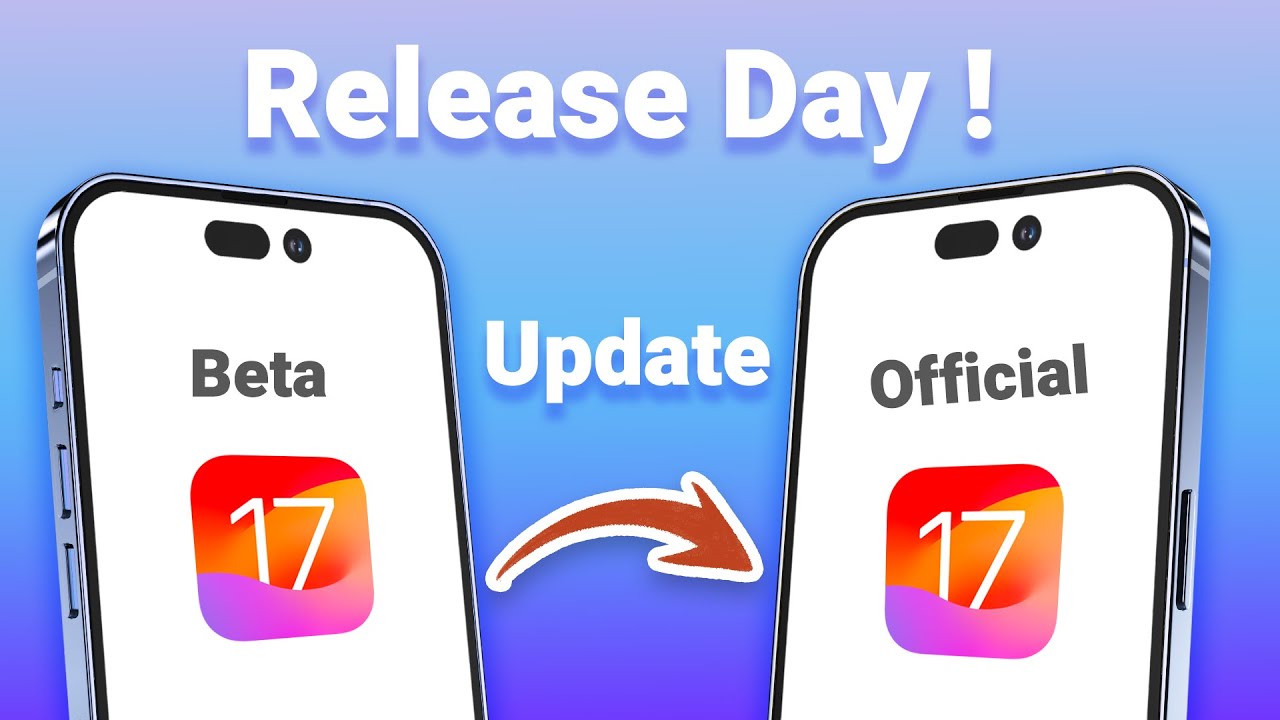 iOS 17 Released😍| How to UPDATE From iOS 17 Beta to iOS 17 Final ...