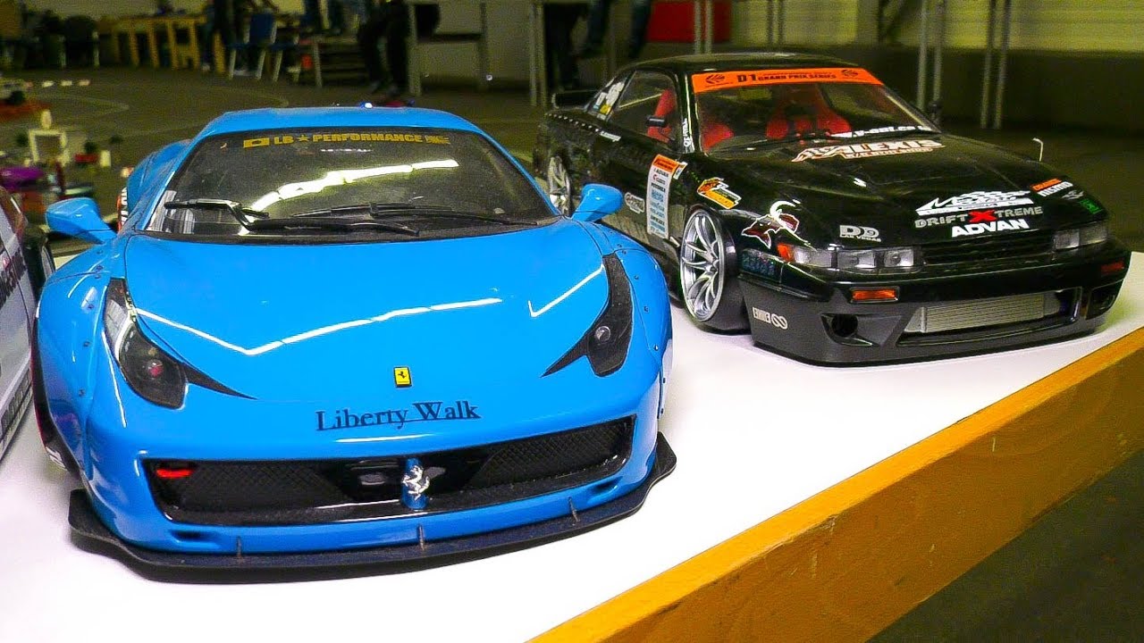 AMAZING RC DRIFT CARS IN DETAIL AND MOTION!! REMOTE CONTROL MODEL RACE ...