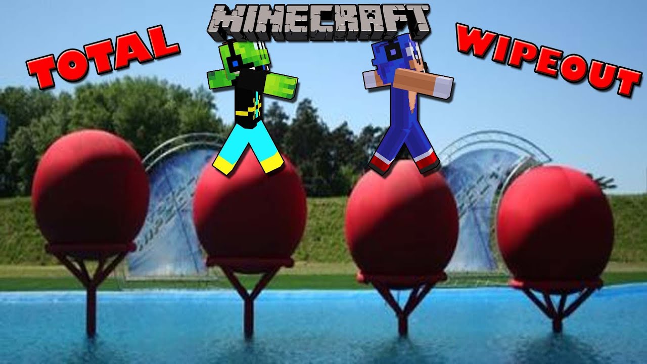 Minecraft | Total Wipeout | Parkour Map | EVIL YOSHI!!! - YouTube