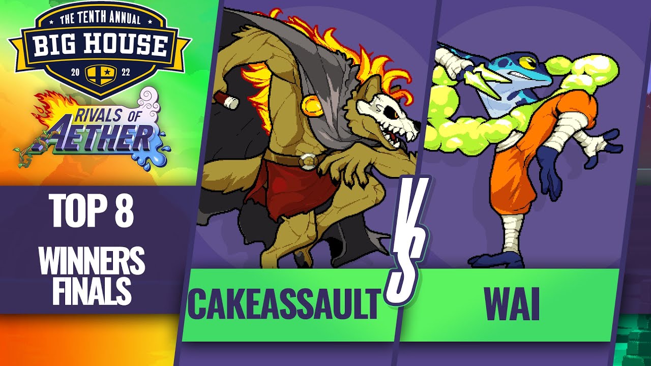 CakeAssault vs Wai - Rivals of Aether Top 8 Winners Final - The Big ...