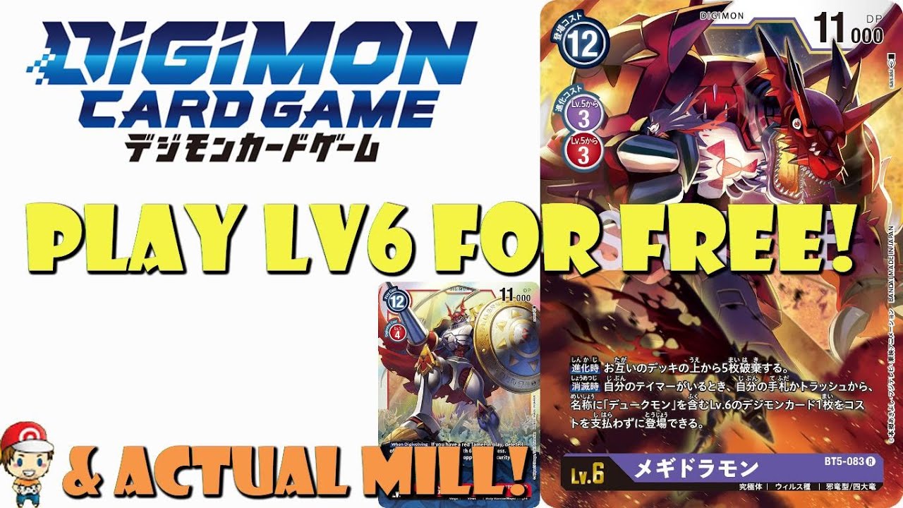 Crazy New Digimon Lets You Play Level 6s... for Free!! Megidramon ...
