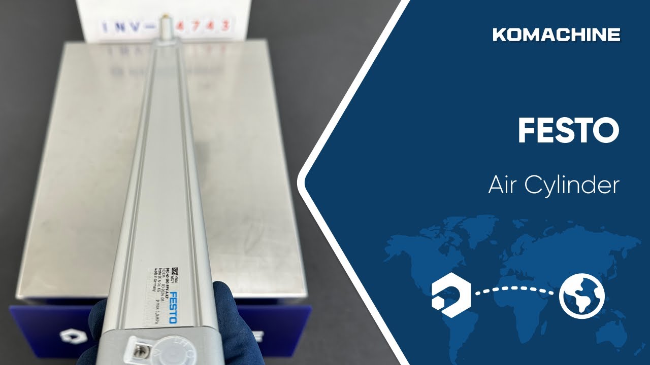 FESTO / Air Cylinder (DNC-40-500-PPV-A-KP) / INV-04743 - YouTube