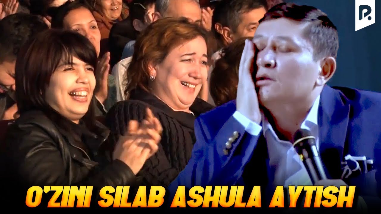 Avaz Oxun - O'zini silab ashula aytish - YouTube
