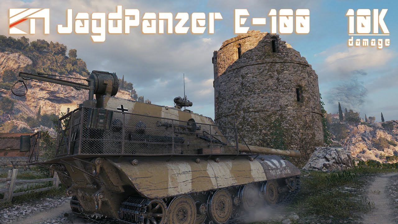 Jg.Pz.E 100 - 10K Damage ️World of Tanks ️ - YouTube