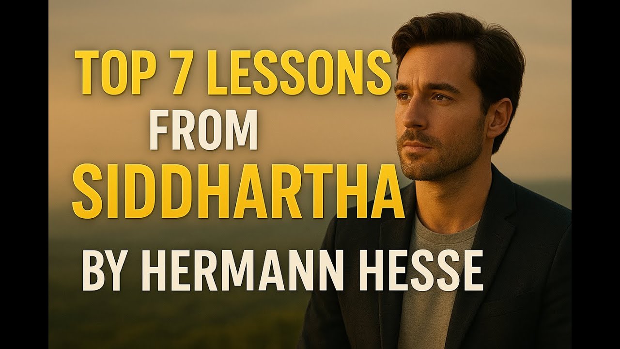 Top 7 Lessons from Siddhartha by Hermann Hesse - YouTube