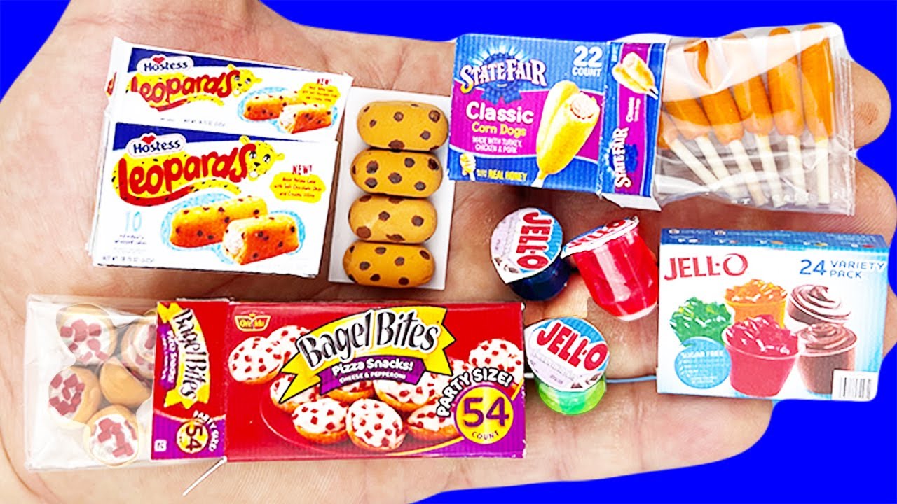 BEST MINIATURE FOOD, REALISTIC HACKS AND CRAFTS !!! - YouTube