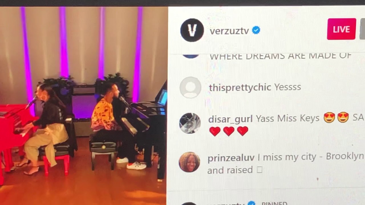 John Legend & Alicia Keys Juneteenth 'Verzuz' Battle - YouTube