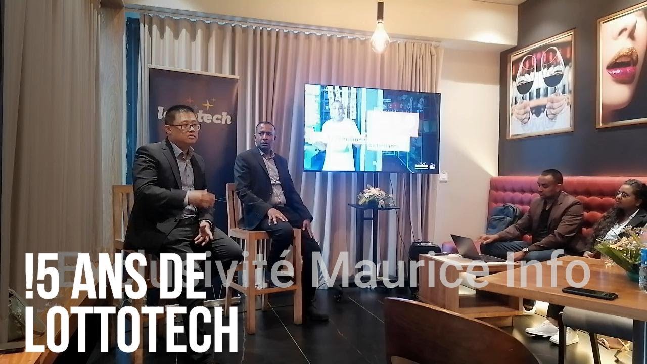 Maurice Info - 15 ans de Lottotech (19-02-2025) - YouTube