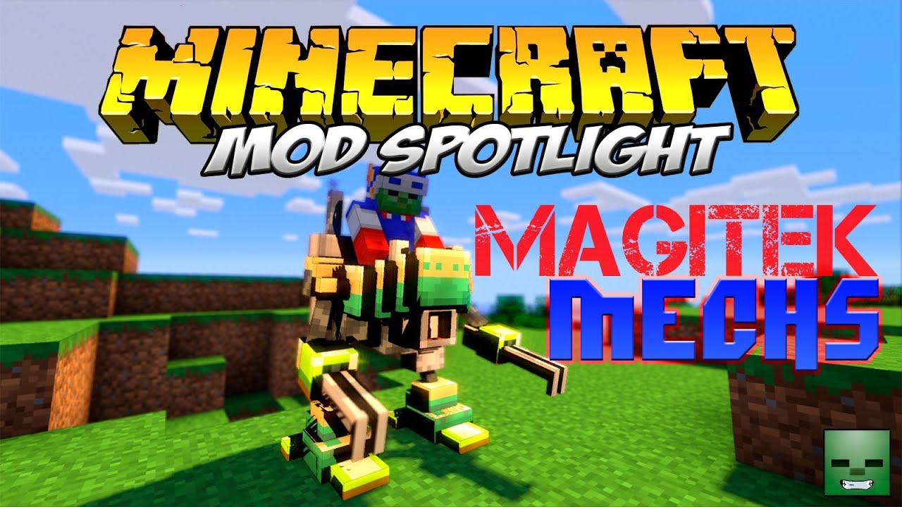 Minecraft Mods: Magitek Mechs [Forge][1.6.4] - YouTube