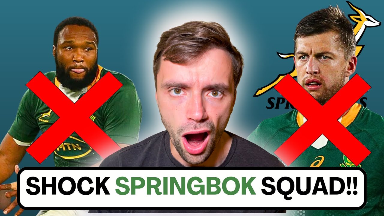 Springboks name their squad for the Rugby World Cup!! - YouTube