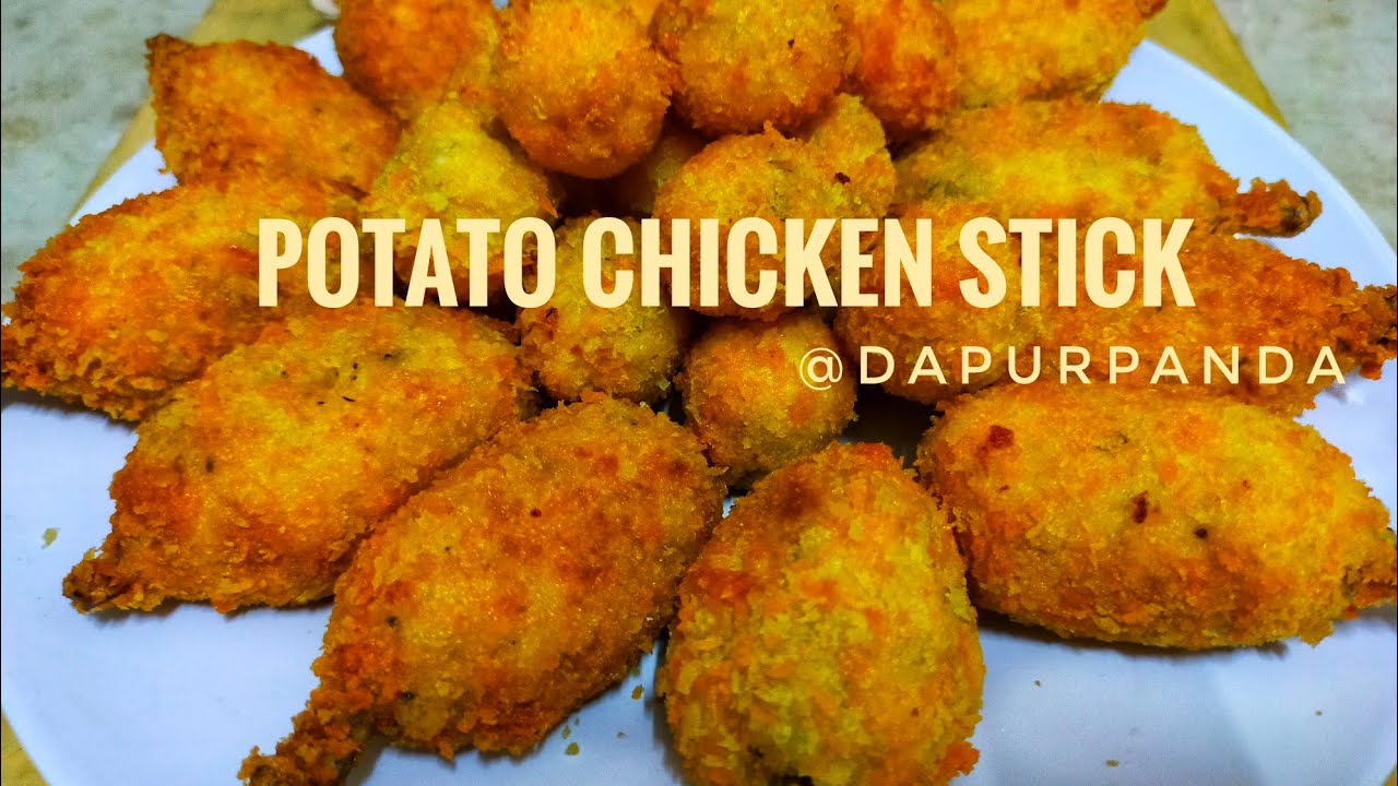BUAT JUALAN DAN BISA FROZEN, POTATO CHICKEN STICK - YouTube