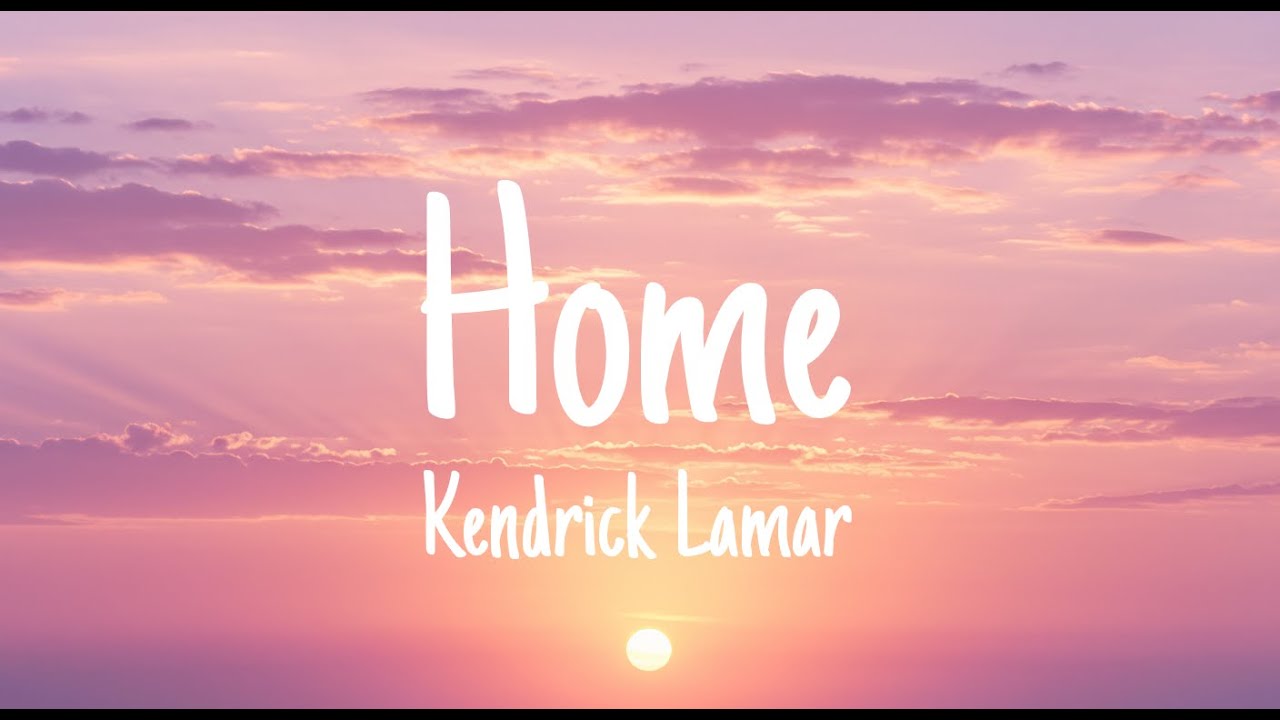 Kendrick Lamar - HOME | (Sad Rap x Trap Soul Vibes) 🔥 - YouTube