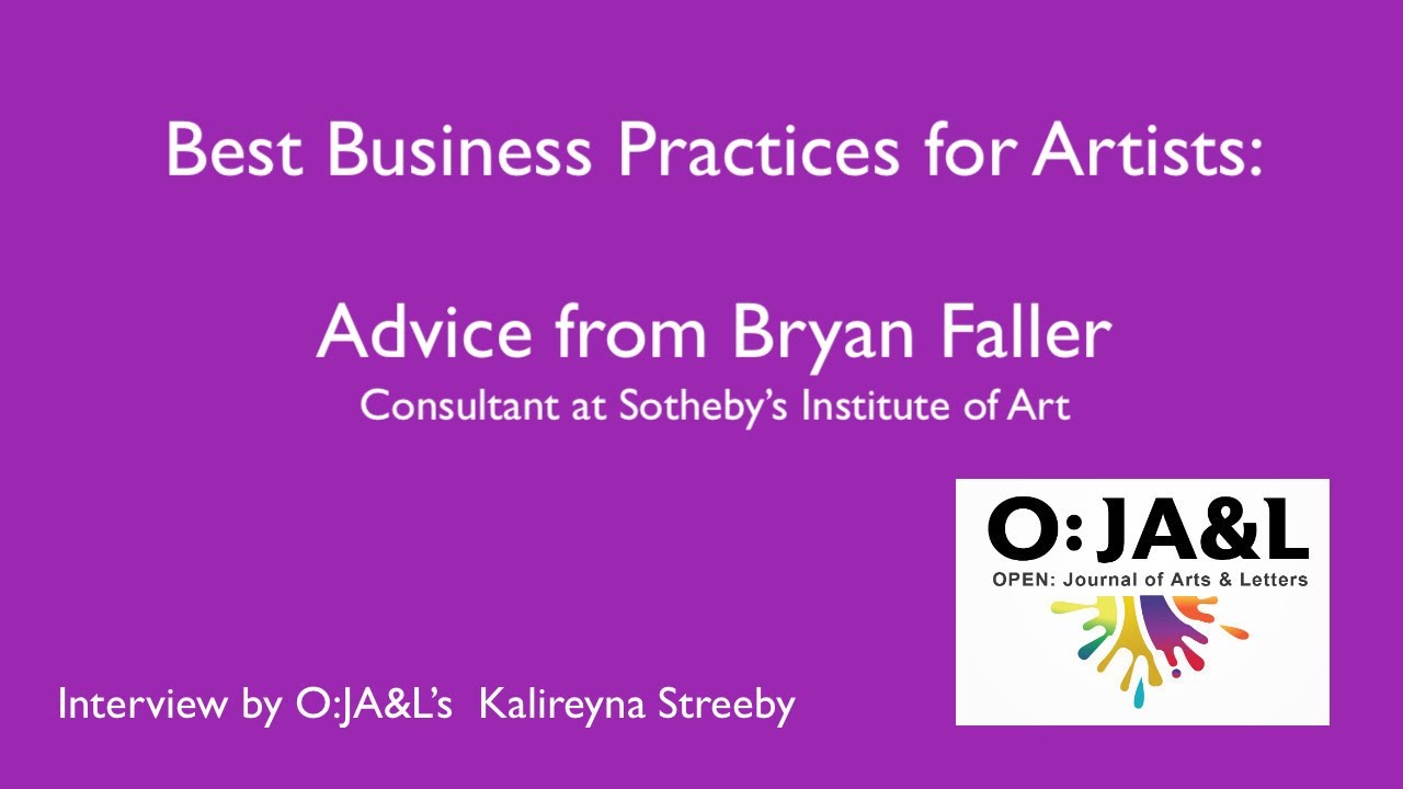 OPEN: Journal of Arts & Letters. Interview with Bryan Faller: How to ...