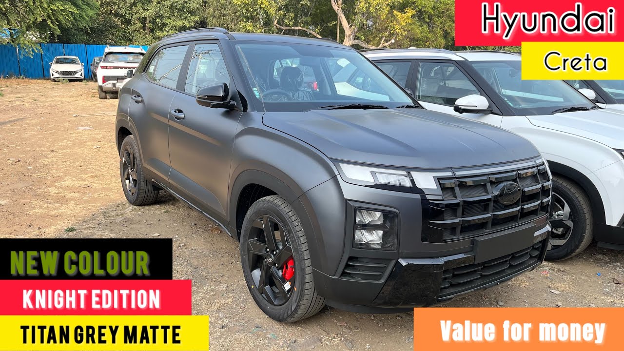 Hyundai Creta 2026 New Model | Creta Matte Grey Colour | Creta S ...