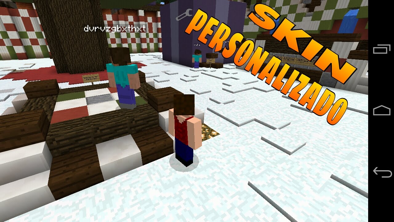 Crea tu skin personalizado | Minecraft PE 0.10.4 - YouTube
