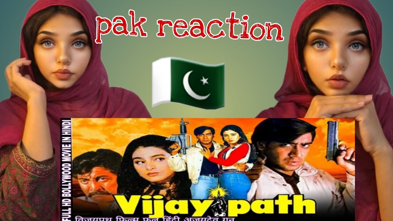 pak reaction on Vijaypath Movie part 1 | विजयपथ फूल मूवी | 1994|Ajay ...