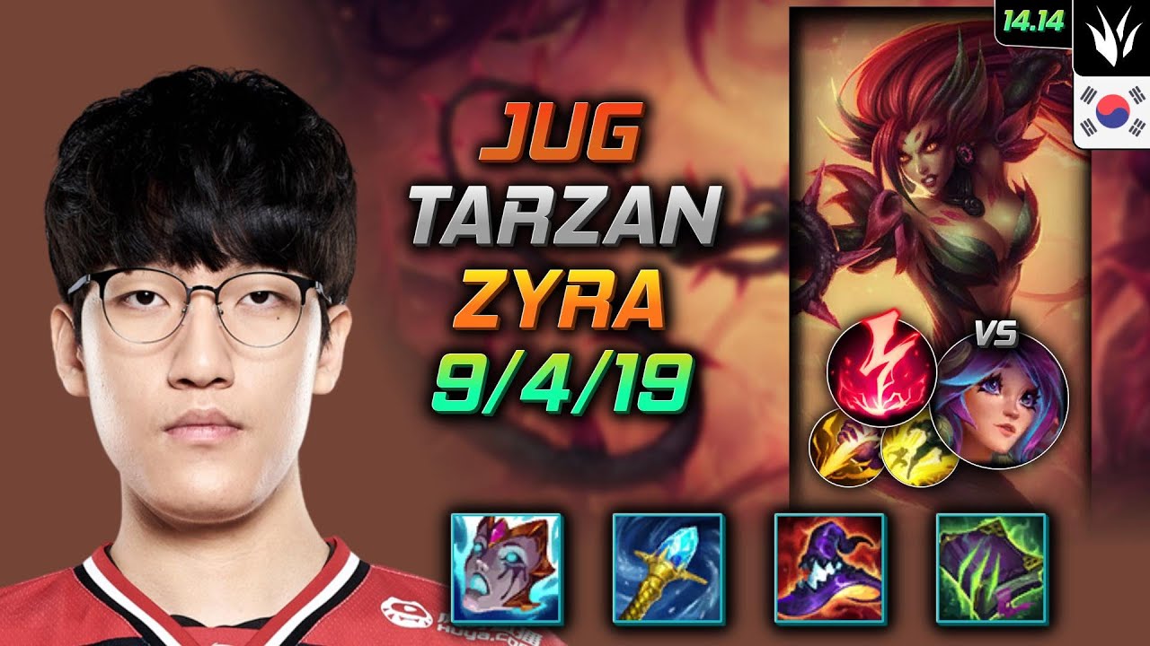 Zyra Jungle Build Tarzan Liandry's Torment Electrocute - LOL KR ...
