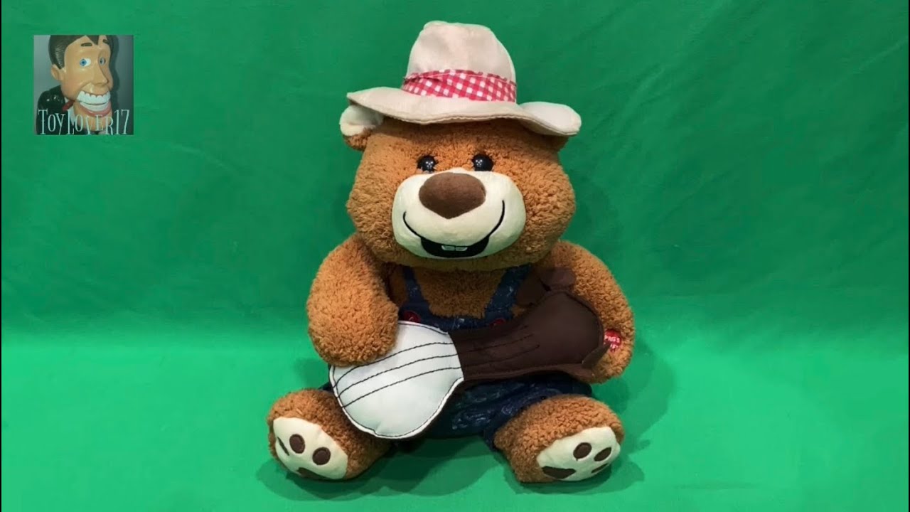 Goffa Singing Bear with Banjo - “Cotton Eye Joe” - YouTube