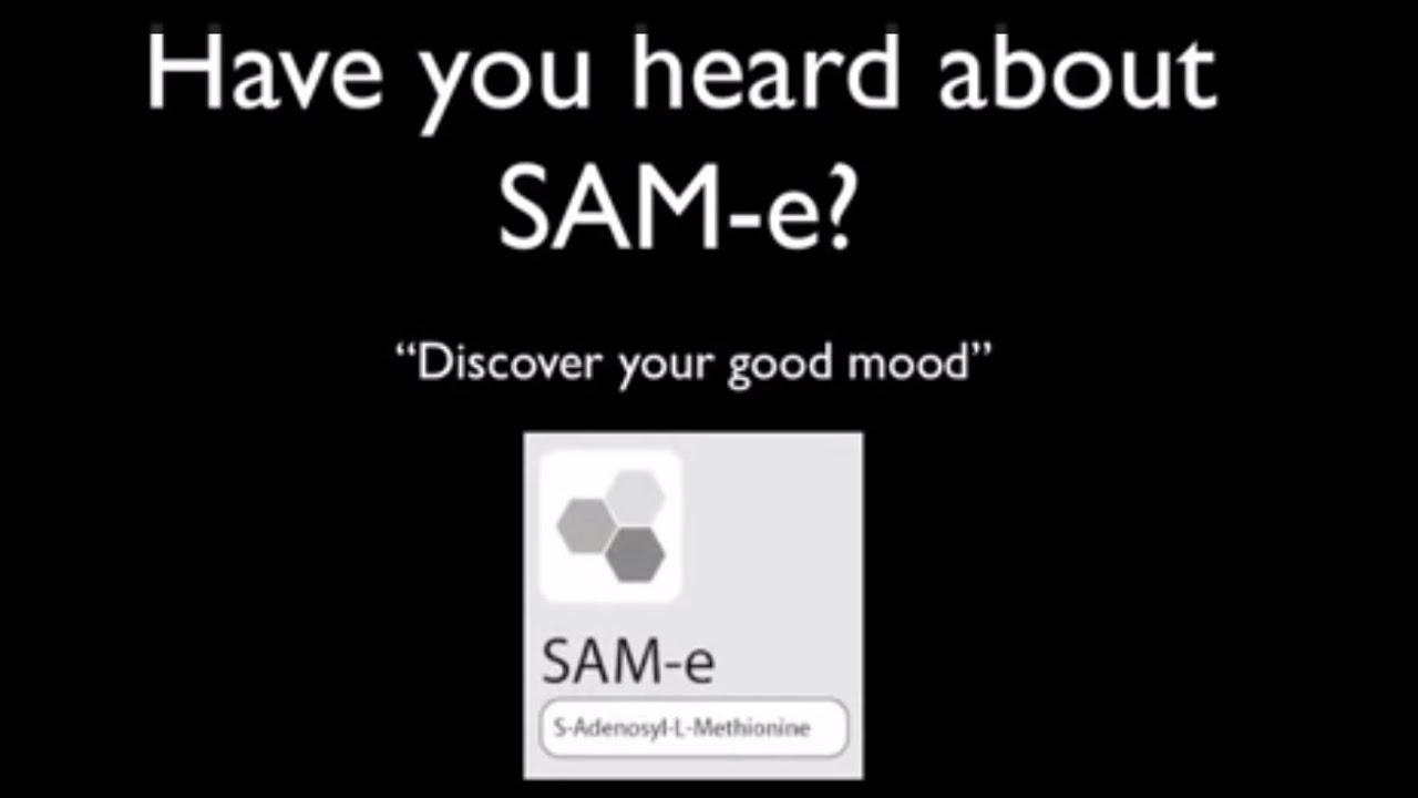 How to use SAM-e - YouTube