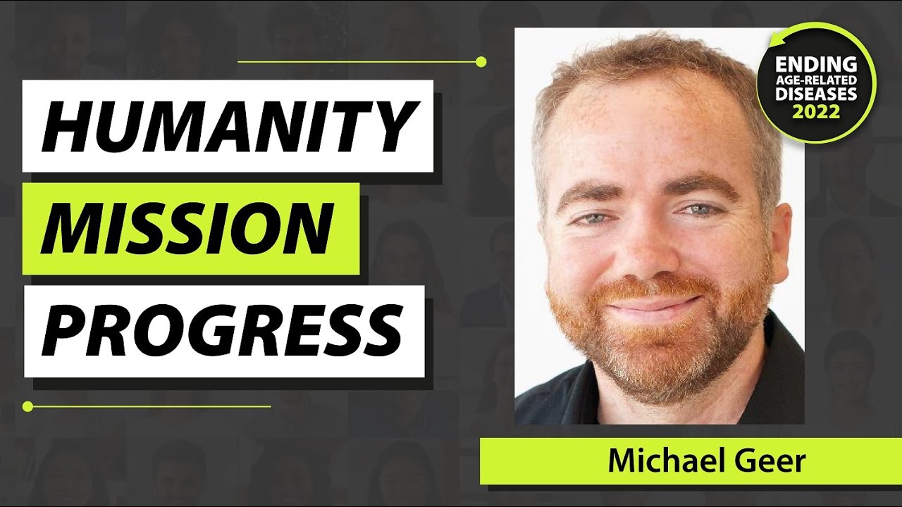 Fight Aging With An App! - Michael Geer of Humanity at EARD 2022 - YouTube