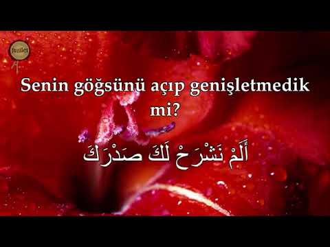 İnşirah Suresi ile İçiniz Kalbiniz Ferahlasın (50 Tekrar) En iyi okuyan İmam ile.. #freepalestine 