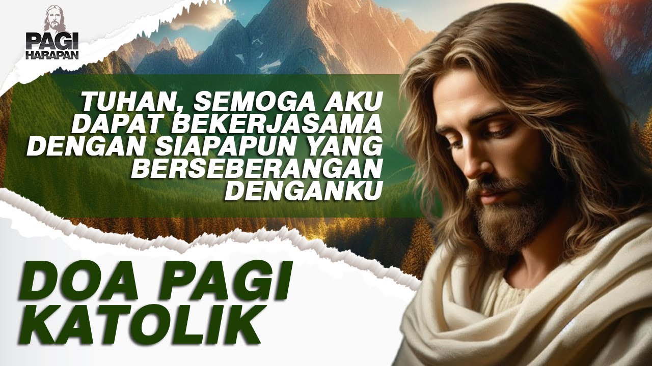 Tuhan, semoga aku dapat bekerjasama dengan siapapun yang berseberangan ...