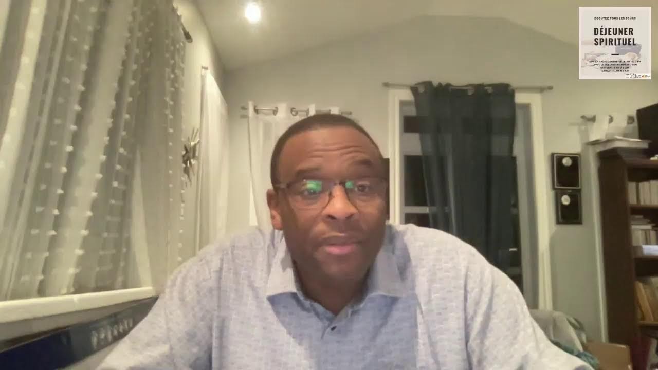 REMONTANT SPIRITUEL AVEC PAST. BERVENS MILLIEN - YouTube