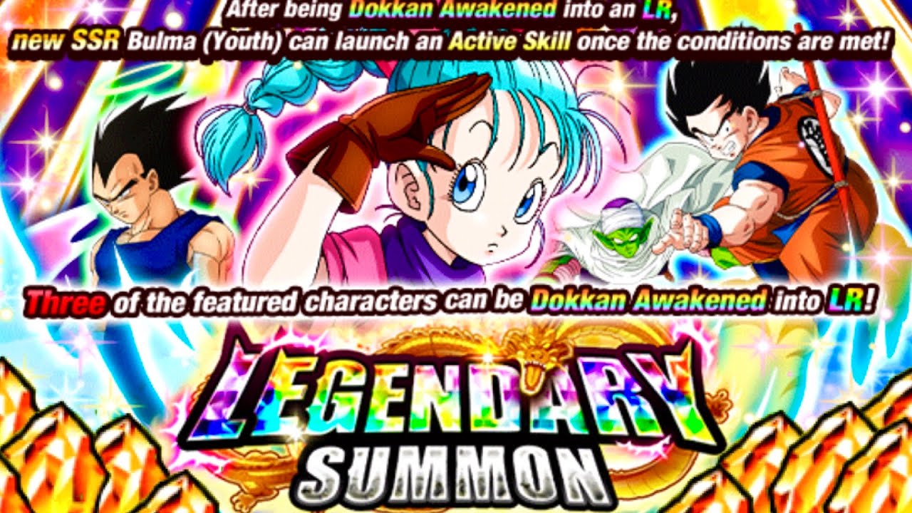 New LR Bulma (Youth), Oolong & Shenron Summons! (Global Dokkan) - YouTube