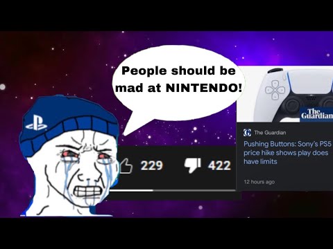 PlayStation Fanboy Damage Controls Sony Increasing The PS5 Price - YouTube