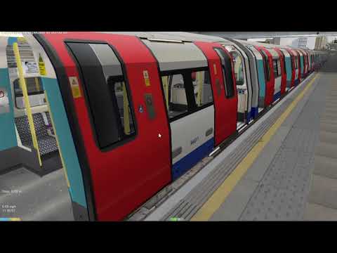 OpenBVE Jubilee Line: Stratford - West Hampstead - YouTube