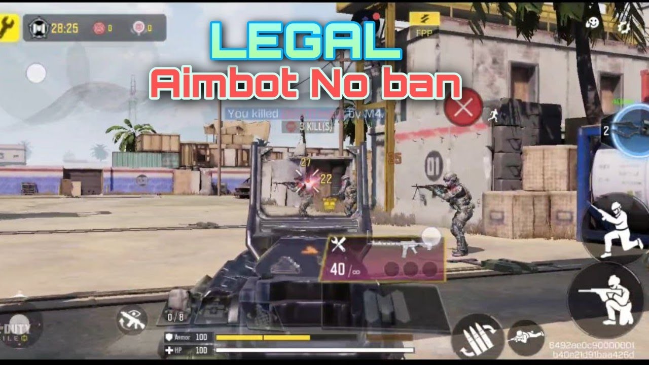 codm | legal aim no ban/no recoil/tutorial - YouTube