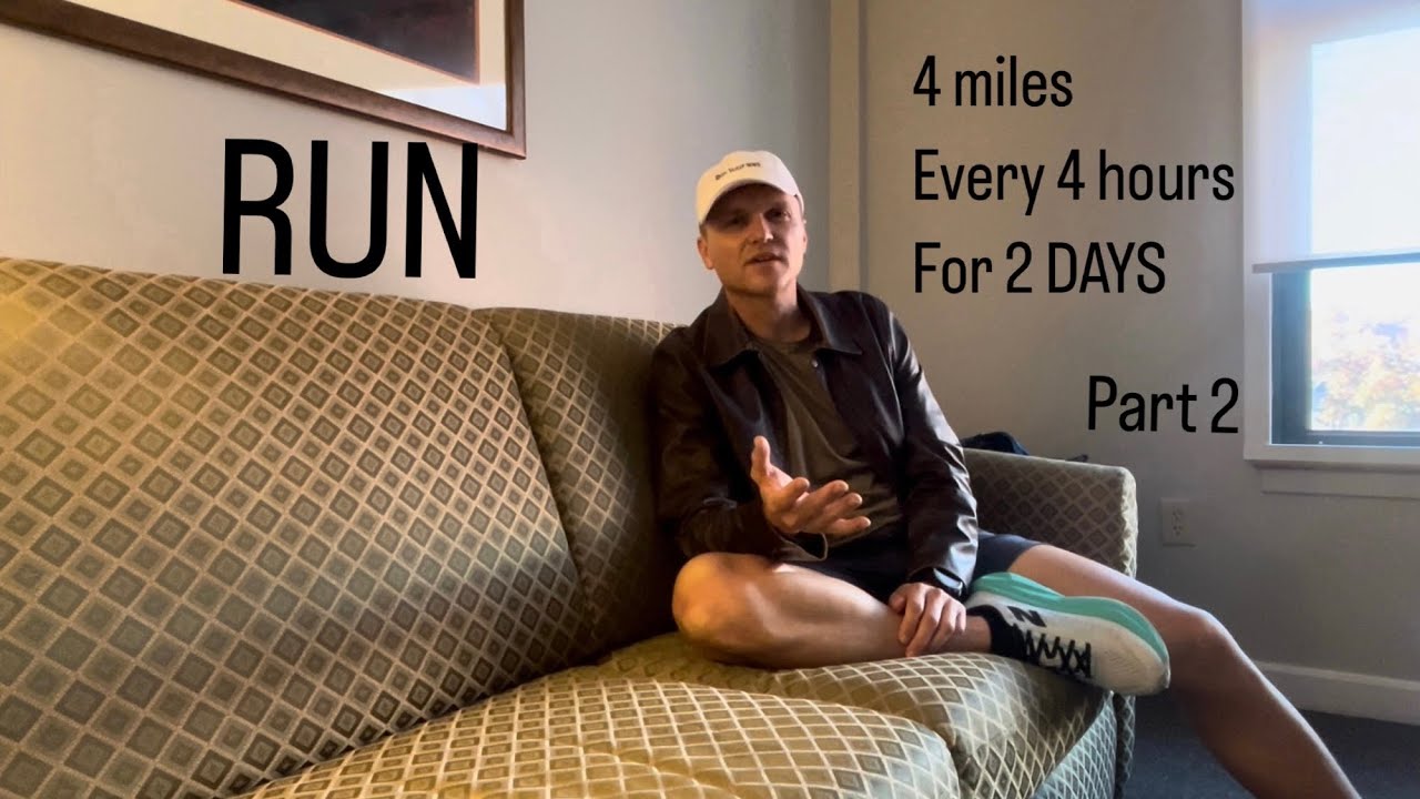 4 miles EVERY 4 hours for 2 DAYS (Hour 4) New Balance SC v3: PART 2 (4 ...