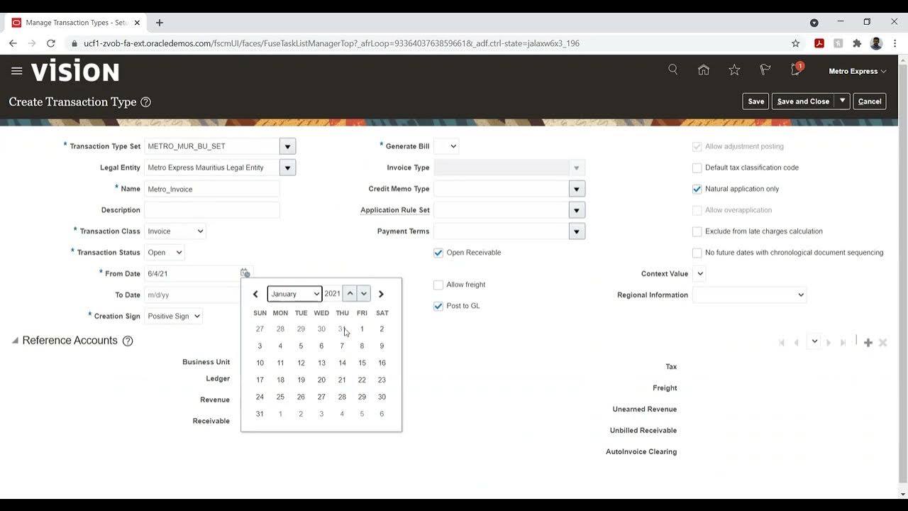 Oracle Fusion - AR setups - YouTube