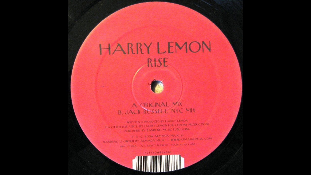 Harry Lemon ‎– Rise (Jack Russell NYC Mix) [HD] - YouTube