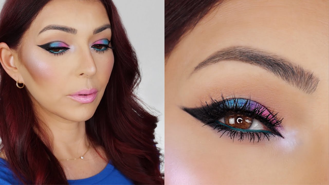COTTON CANDY | MAKEUP TUTORIAL - YouTube