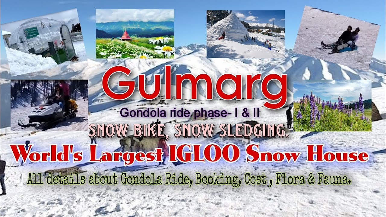 Gulmarg, Gondola Ride Phase -I & II - YouTube