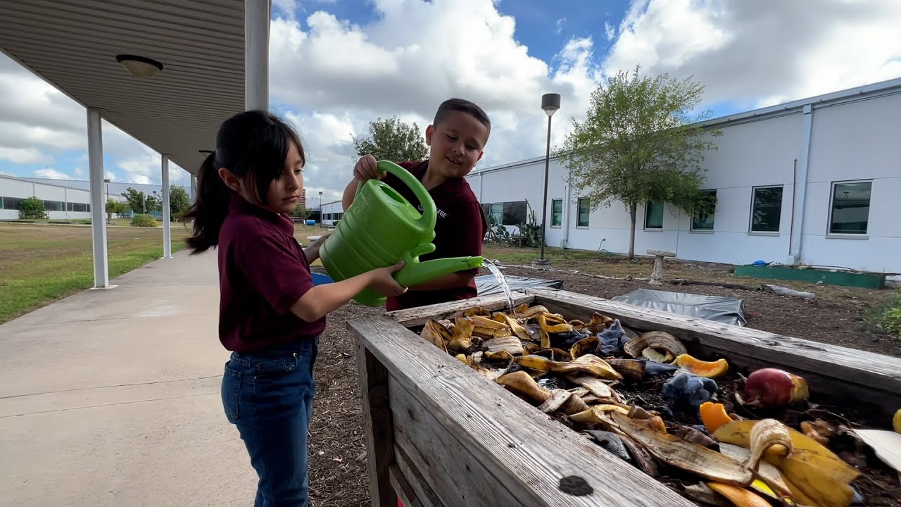 Sustainability Campus Spotlights - Clover Elementary - YouTube