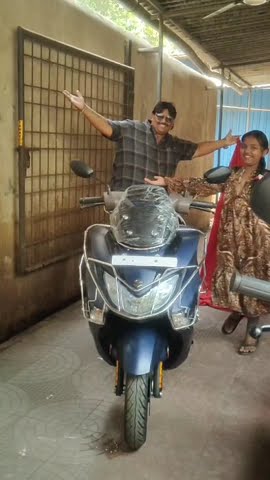 #my new family member burgman gadi 😘 ️😘# - YouTube