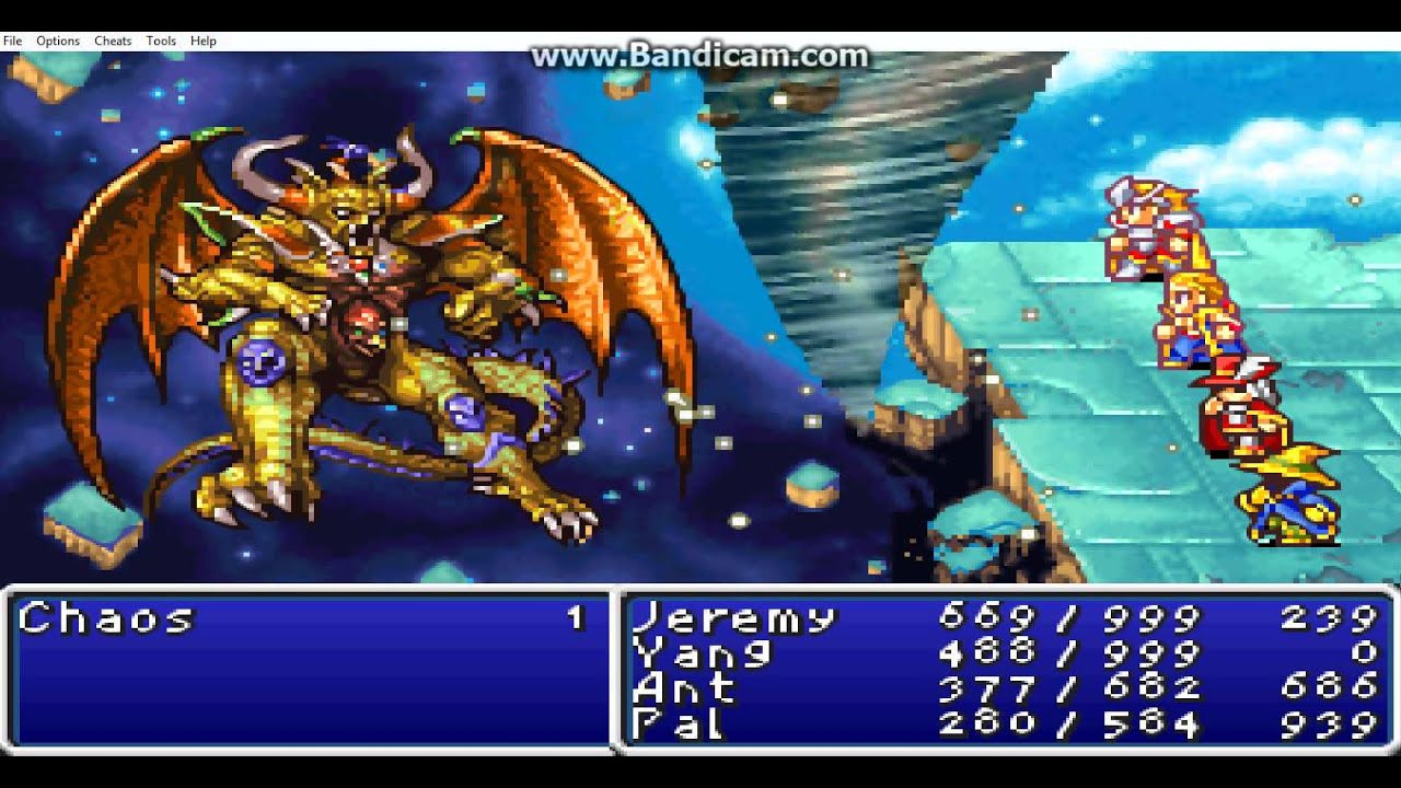 Final Fantasy Final Boss Battle Chaos - YouTube