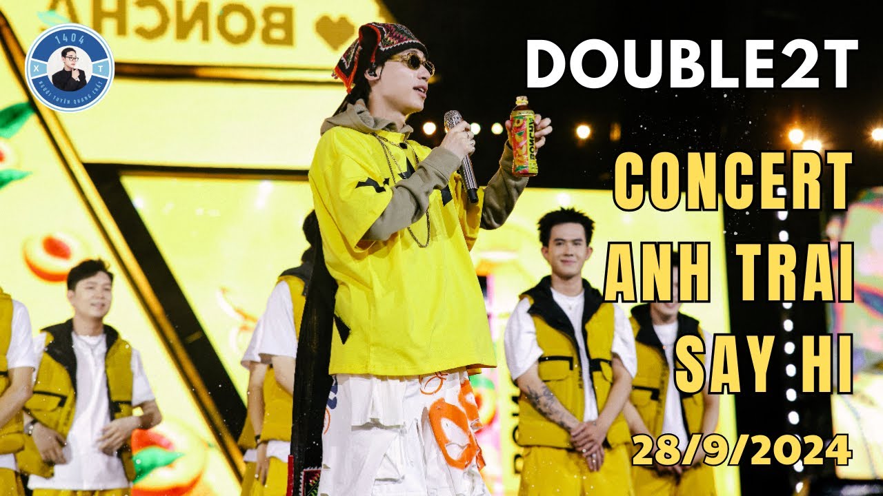 [2892024] Double2T | Đại sứ thương hiệu BONCHA tại CONCERT ATSH Day 1 ...