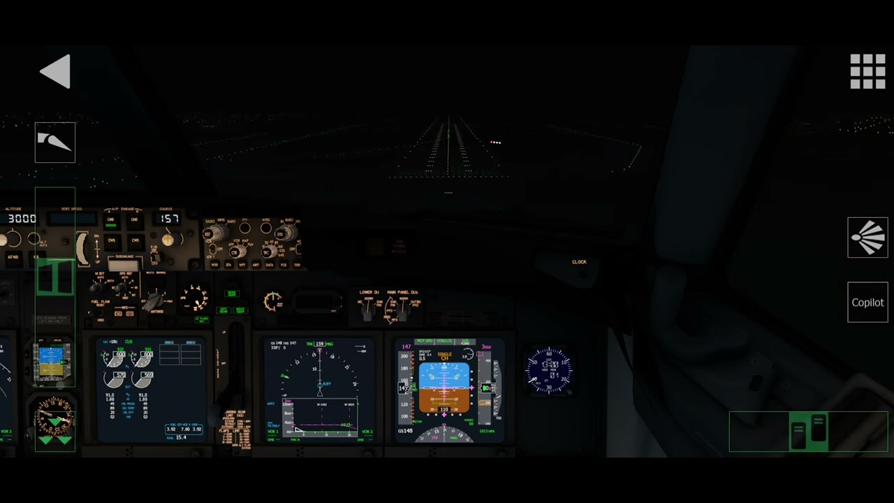 B737 Autopilot Landing in Low Visibility #aerofly #b737 - YouTube