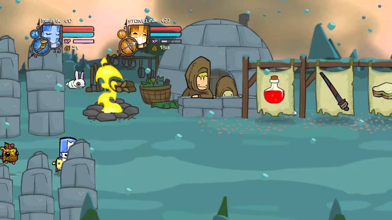 Castle Crashers W/Mitchell [15] Snow World - YouTube