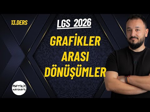Grafikler Arası Dönüşüm | Veri Analizi - 2 | LGS 2026 | 13.Ders