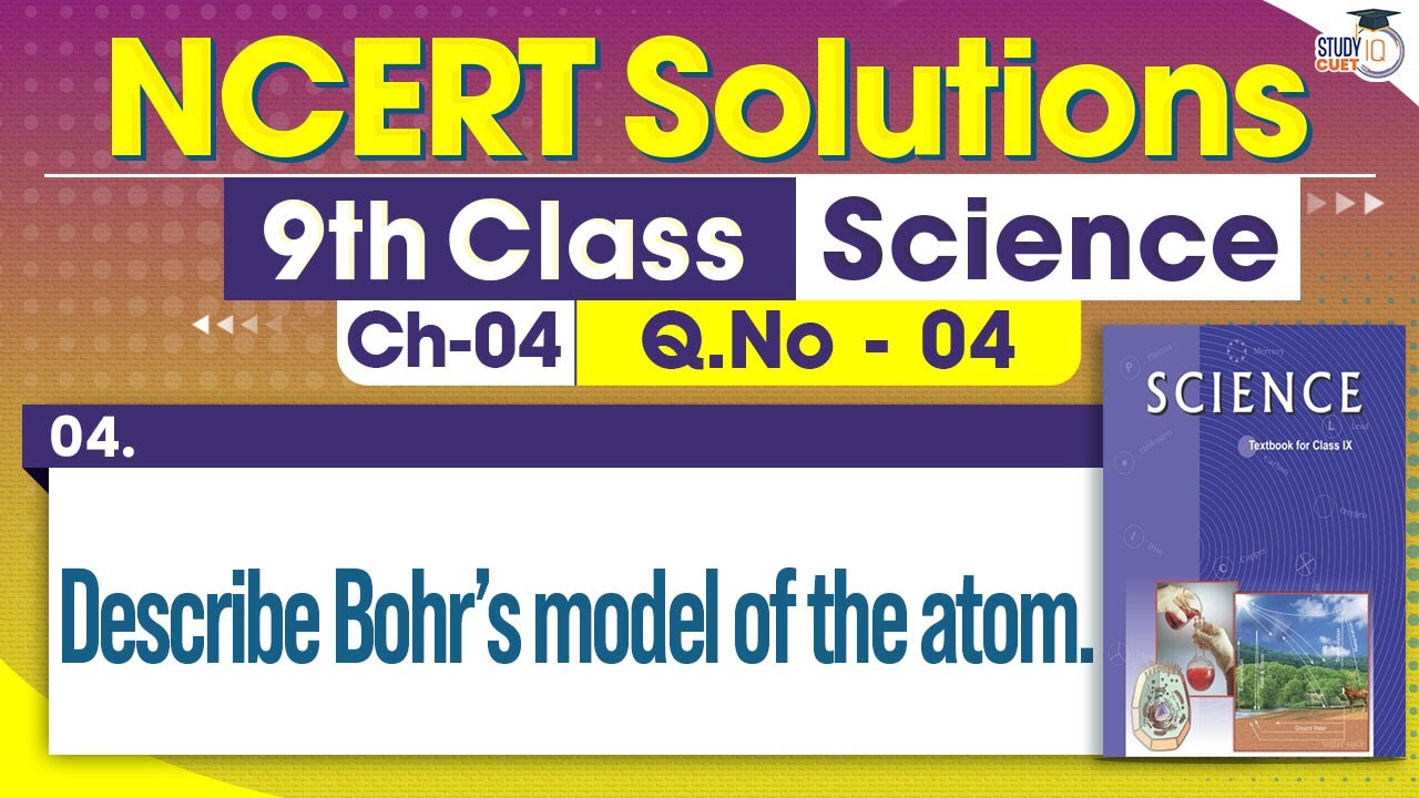 NCERT Solutions Class 9 Science Chapter 4 Question No. 4 | Structure of ...