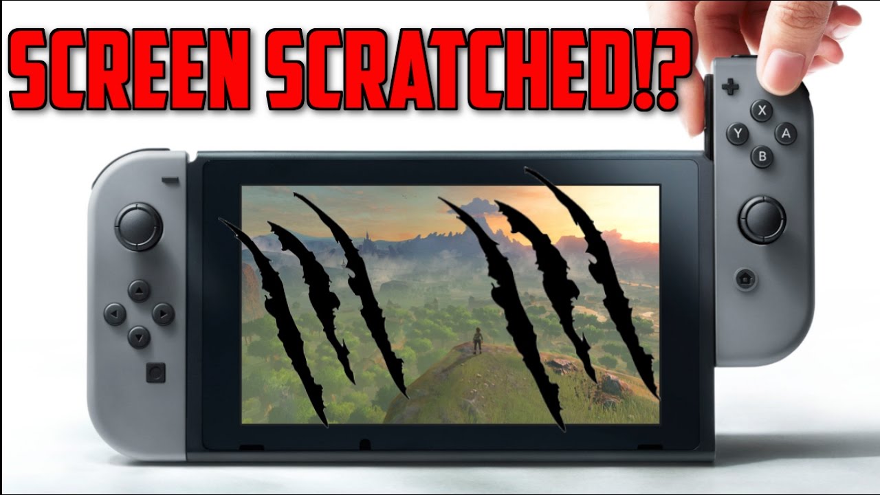 Nintendo Switch Screens Getting Scratched!? Give me a Break! - YouTube