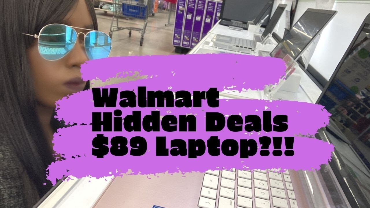 Walmart Hidden Electronic Clearance. $89 Laptop!! - YouTube