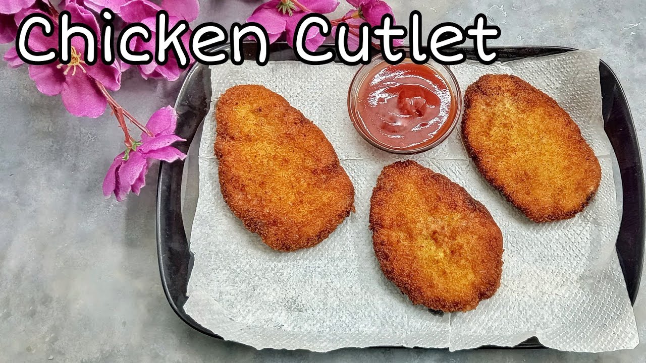 Chicken Cutlet || Non-Veg Snack || Easy and Tasty Recipe - YouTube