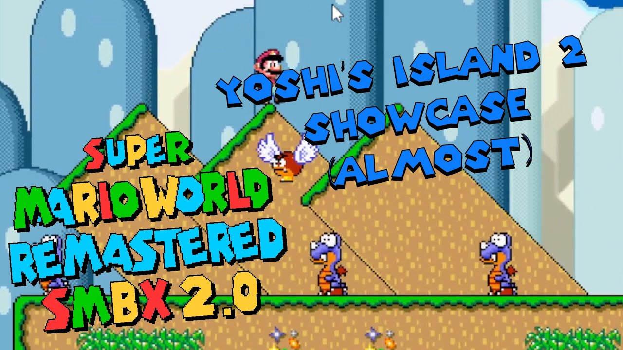 New 1-2 Showcase (Almost) - Super Mario World Remastered: Episode 1 ...